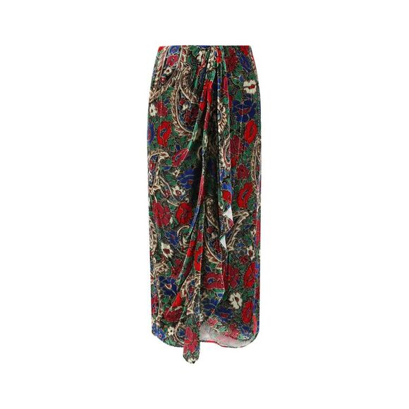 Isabel Marant | Skirts | Isabel Marant Women Printed Velvet Breenea ...